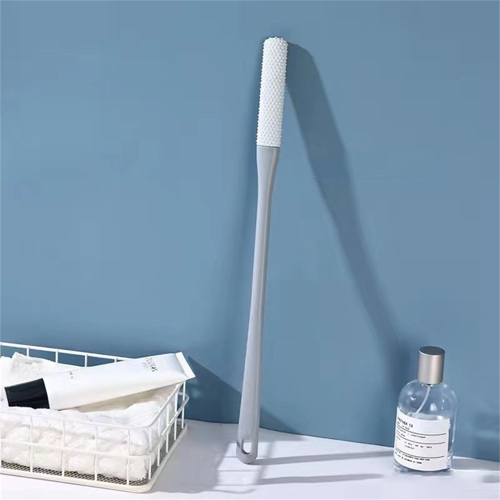 CRCMUHE Toe Gap Cleaning Brush Toe Seam Massage Brush And Soft Rubber ...