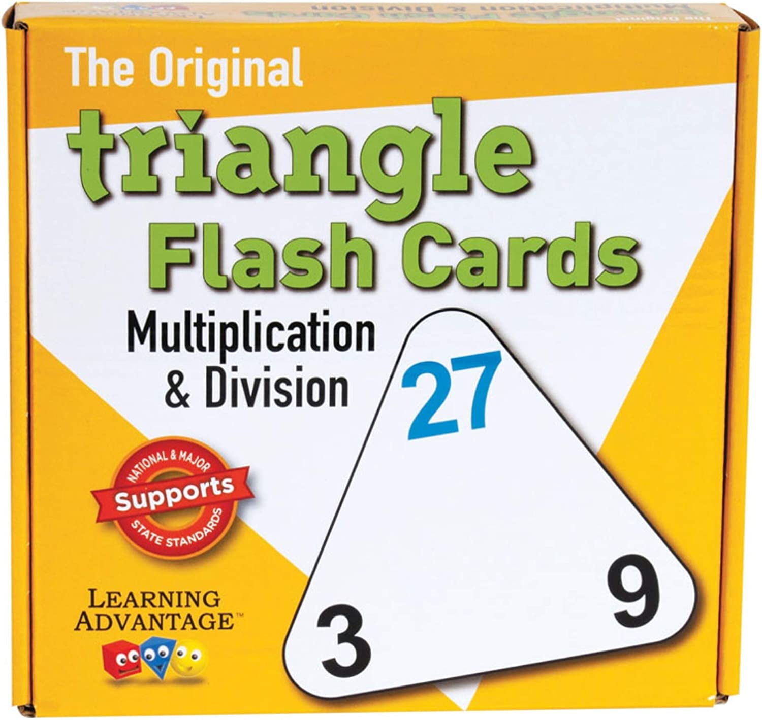 CRE4552 Triangle Mult - Div Flashcards - Walmart.com