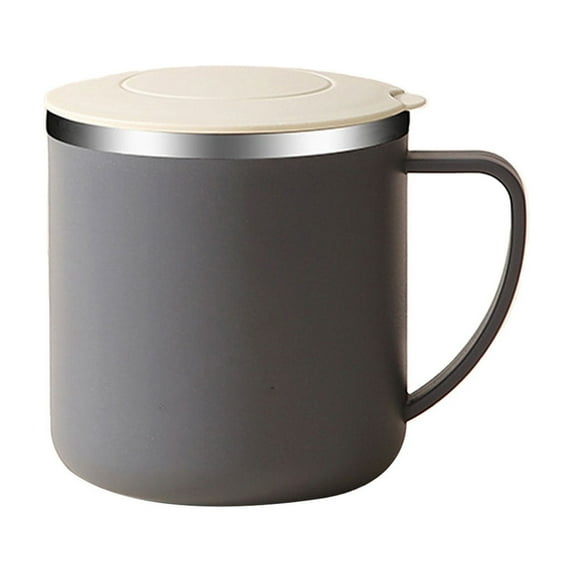 CREATITOY 1 Pc 350ml Stainless Steel Lid Cup - Double-Wall Insulated ...