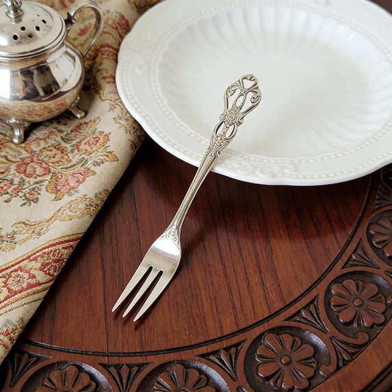 CREATITOY 1 Pc 5.11In Stainless Steel Dessert Fork - Hollow Handle ...