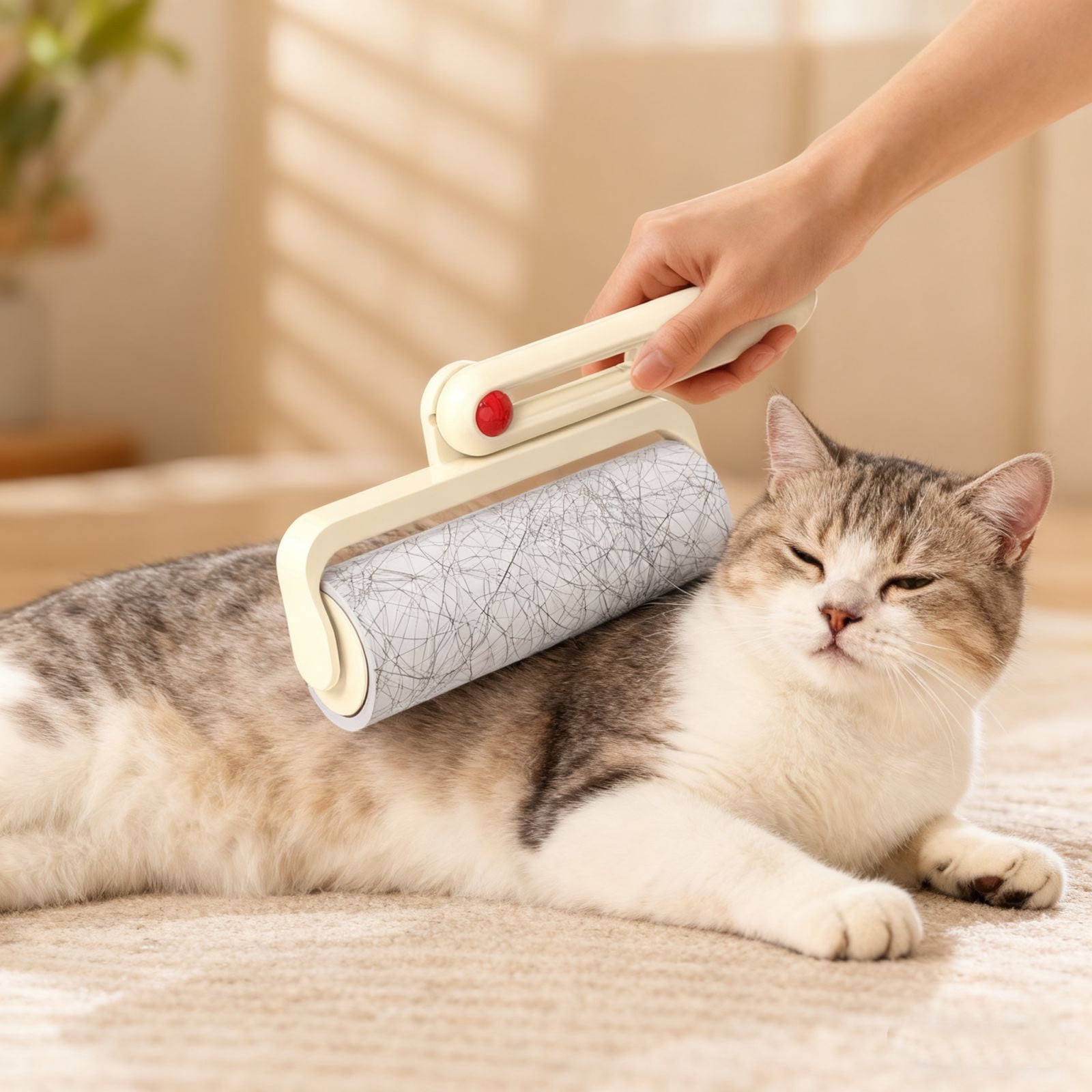 CREATITOY 1 Pc Foldable Lint Roller - Pet Hair Remover, Disposable ...