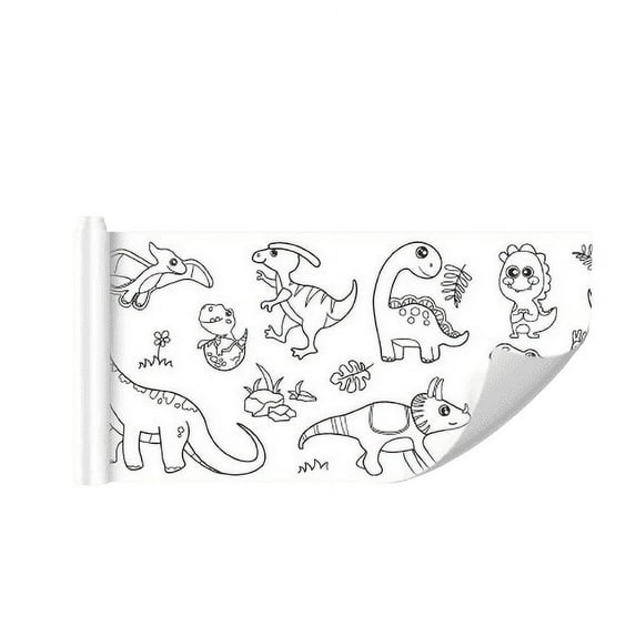 CREATITOY 1 Pc Kids Coloring Roll - Large Creative Graffiti Drawing ...