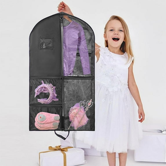 CREATITOY 1 Pc Multi-Pocket Non-Woven Garment Bag - Dust-Proof Clothes ...