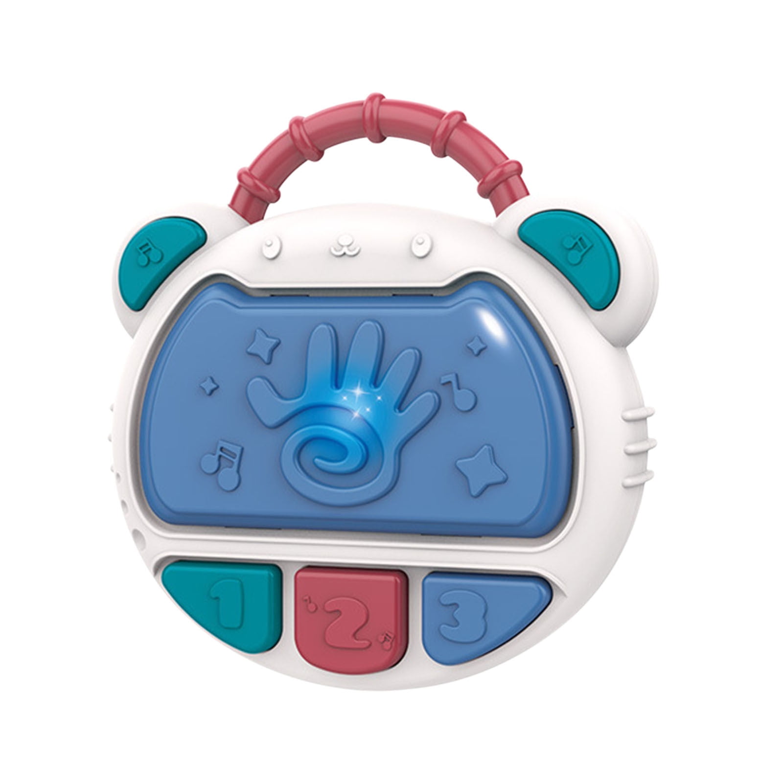 CREATITOY Bear Hand Clap Drum Toy: Multifunctional Early Education ...