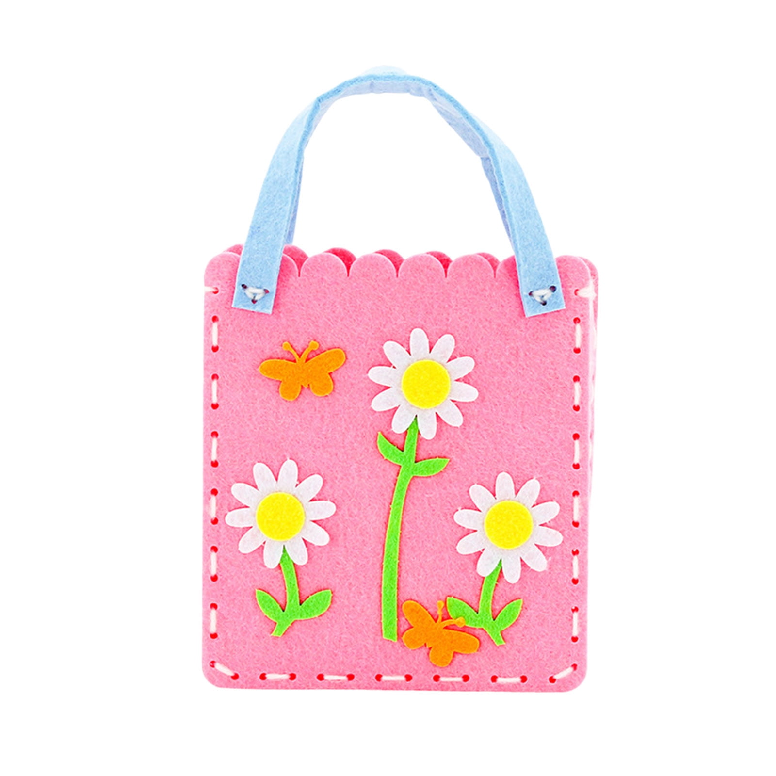 CREATITOY DIY Non-Woven Handbag Craft Kit for Kids - Educational Sewing ...