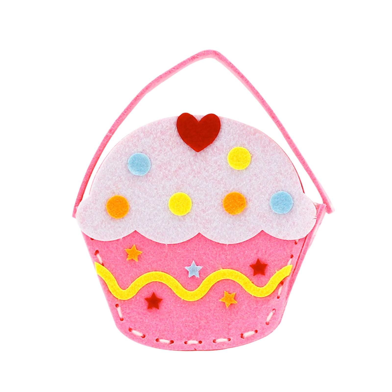 CREATITOY DIY Non-Woven Handbag Craft Kit for Kids - Educational Toy ...