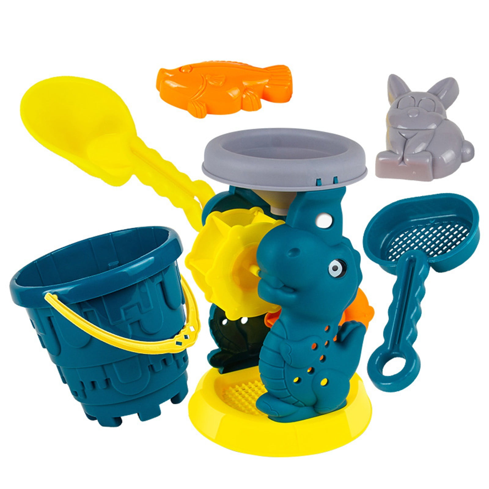 CREATITOY Dinosaur Hourglass Sand Digging Toy Set for Kids - Winter ...