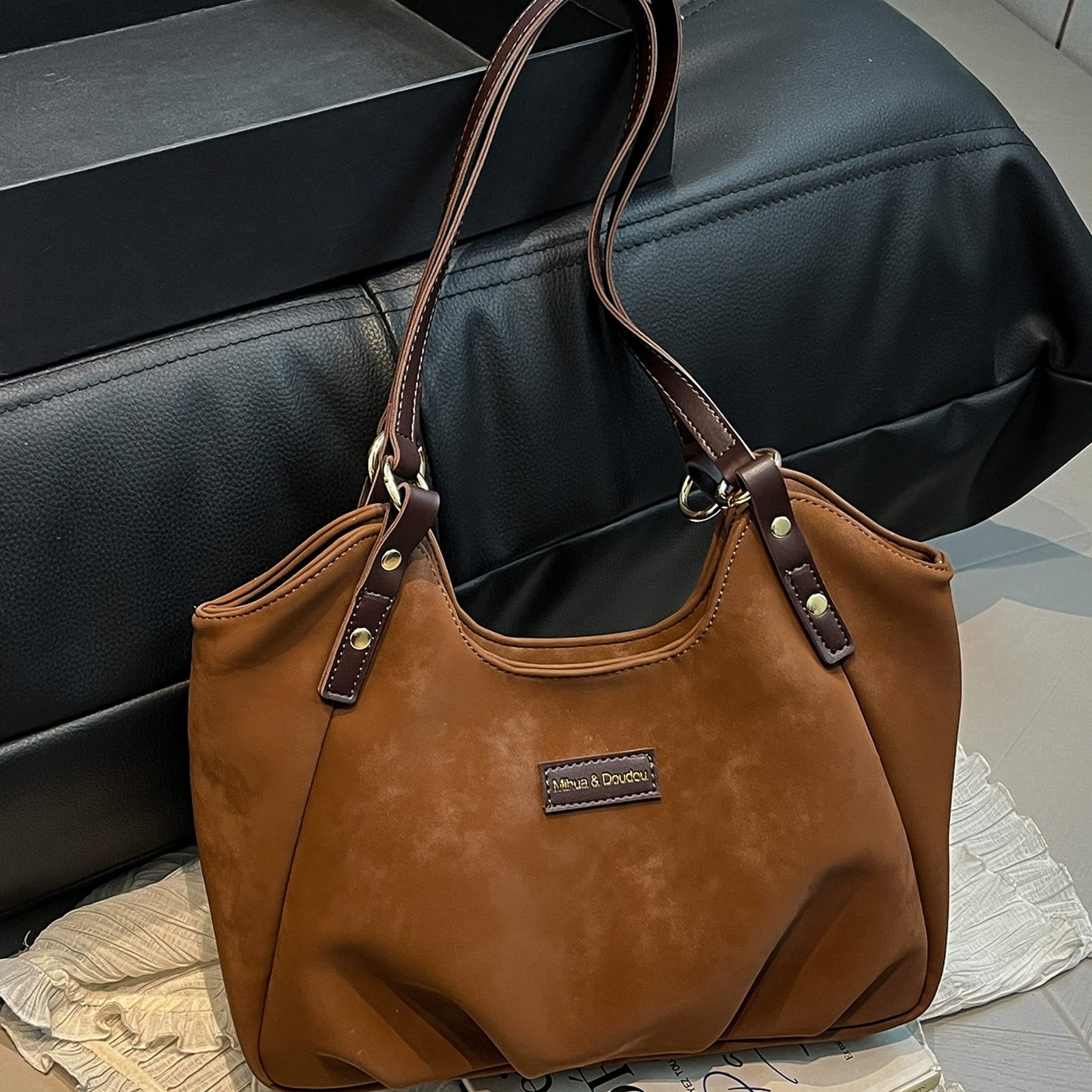 CREATITOY Easter Tote Bag Candy Basket Handheld Egg Hunt Bag for Kids ...