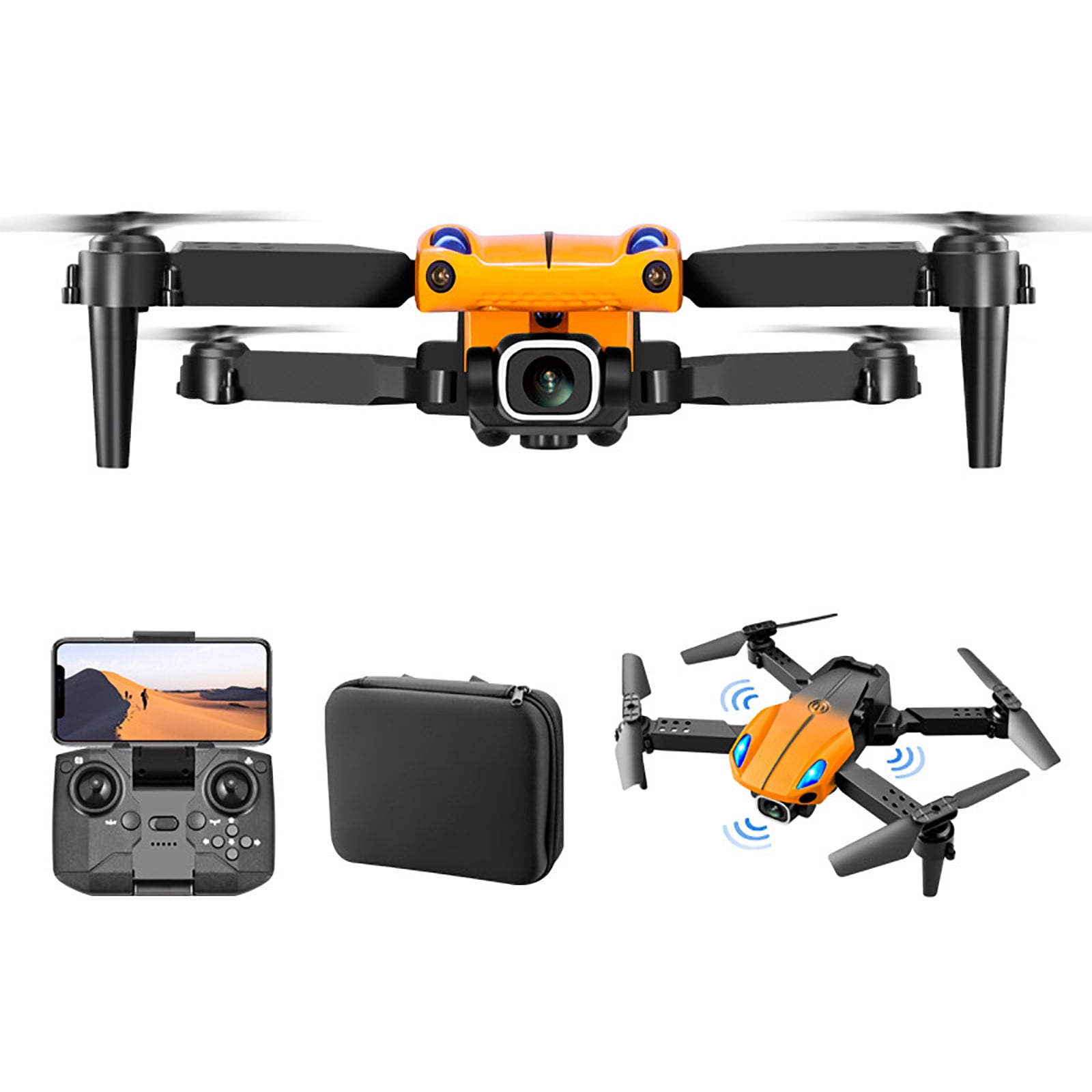 CREATITOY KY907 Foldable Drone with Obstacle Avoidance, 4K HD Camera ...