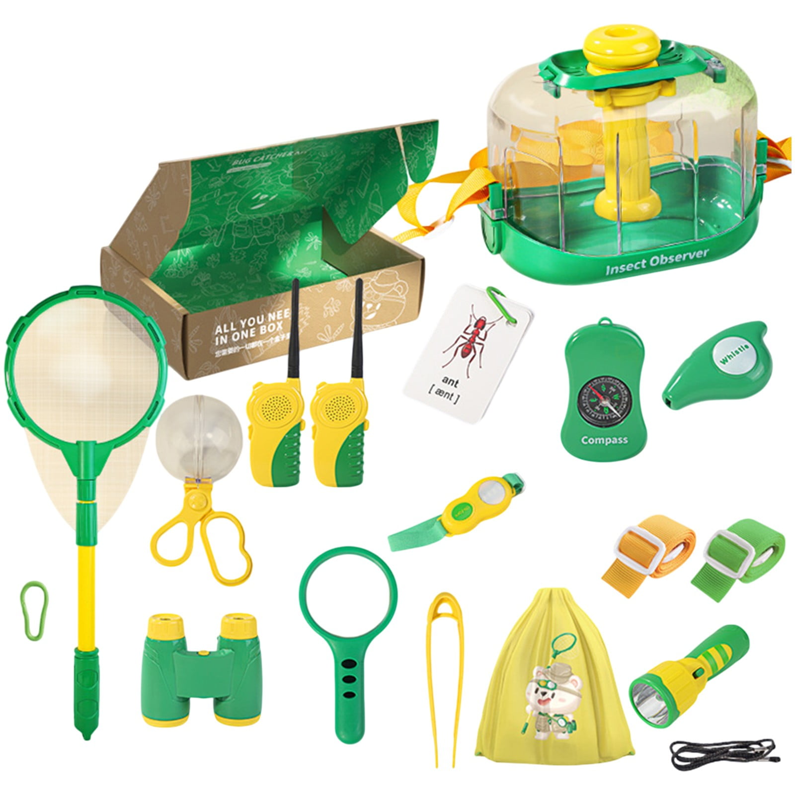 CREATITOY Kids Insect Observation Toy Kit: Outdoor Exploration ...
