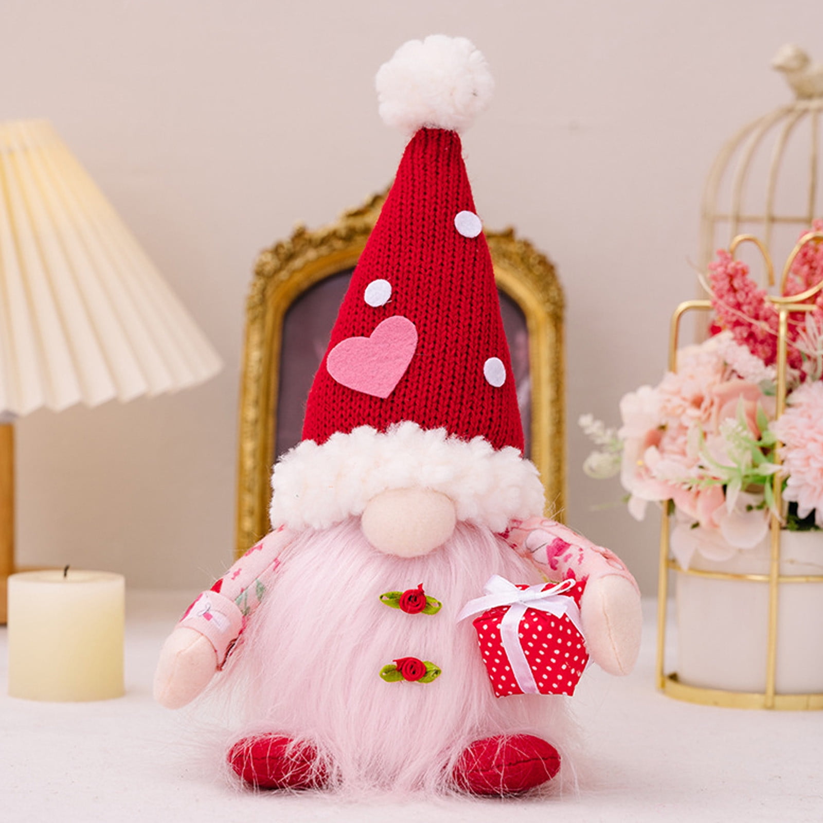 CREATITOY Light-Up Knitted Hat No-Face Doll - Glowing Stuffed Figurine ...