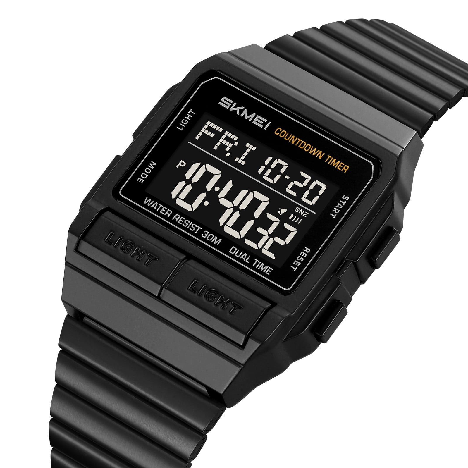 CREATITOY Men's Fashion Electronic Watch Multi-Function Digital ...
