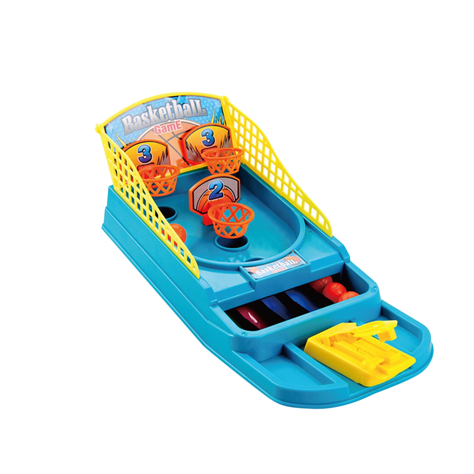 CREATITOY Mini Basketball Table Game Toy for Kids - Portable Desktop ...