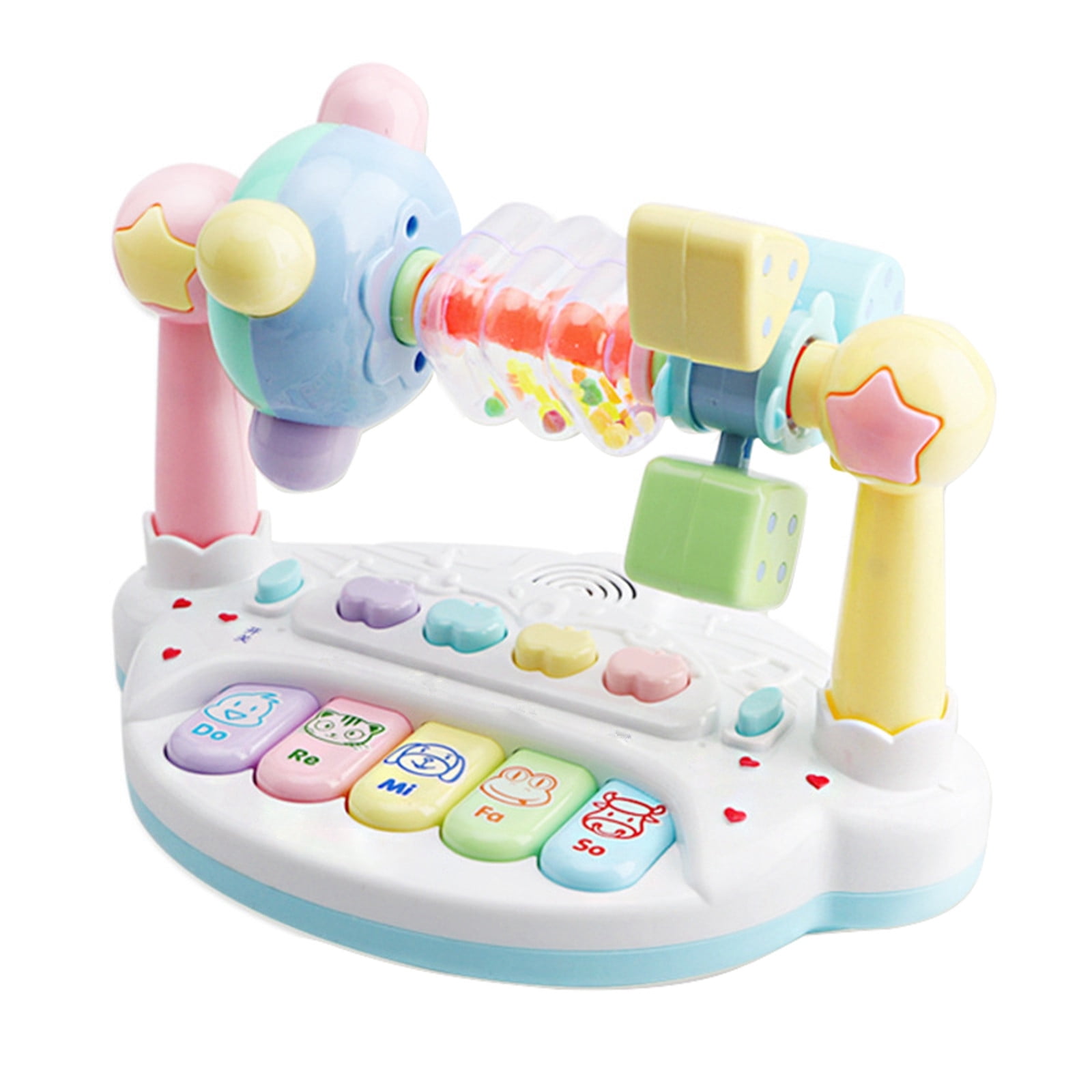 CREATITOY Multifunctional Baby Musical Electronic Keyboard Rattle Toy ...
