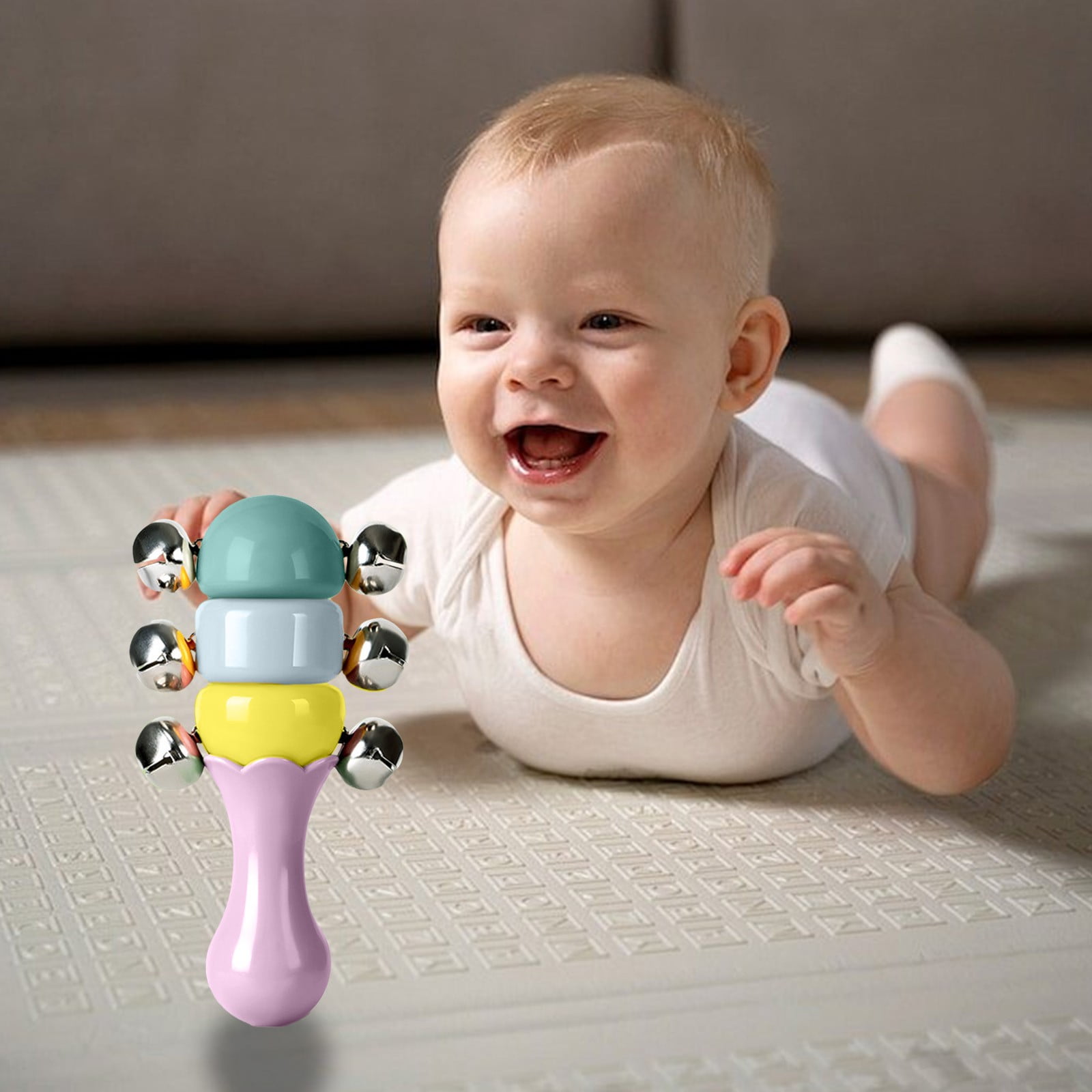 CREATITOY Orff Hand Bell Educational Toy for Kids - Safe Plastic ...