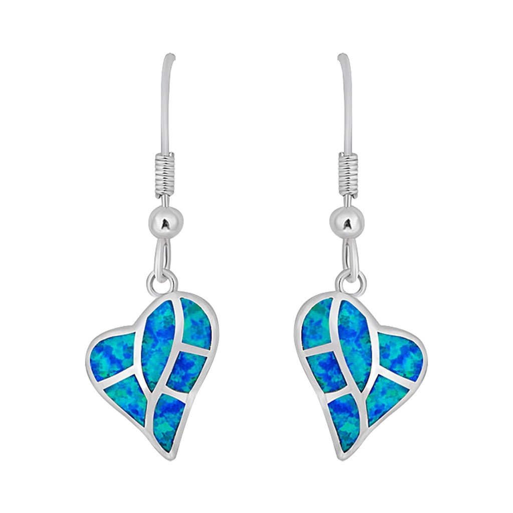 CREATITOY Phoenix Opal Tear Crystal Drop Earrings - Elegant Fashion ...