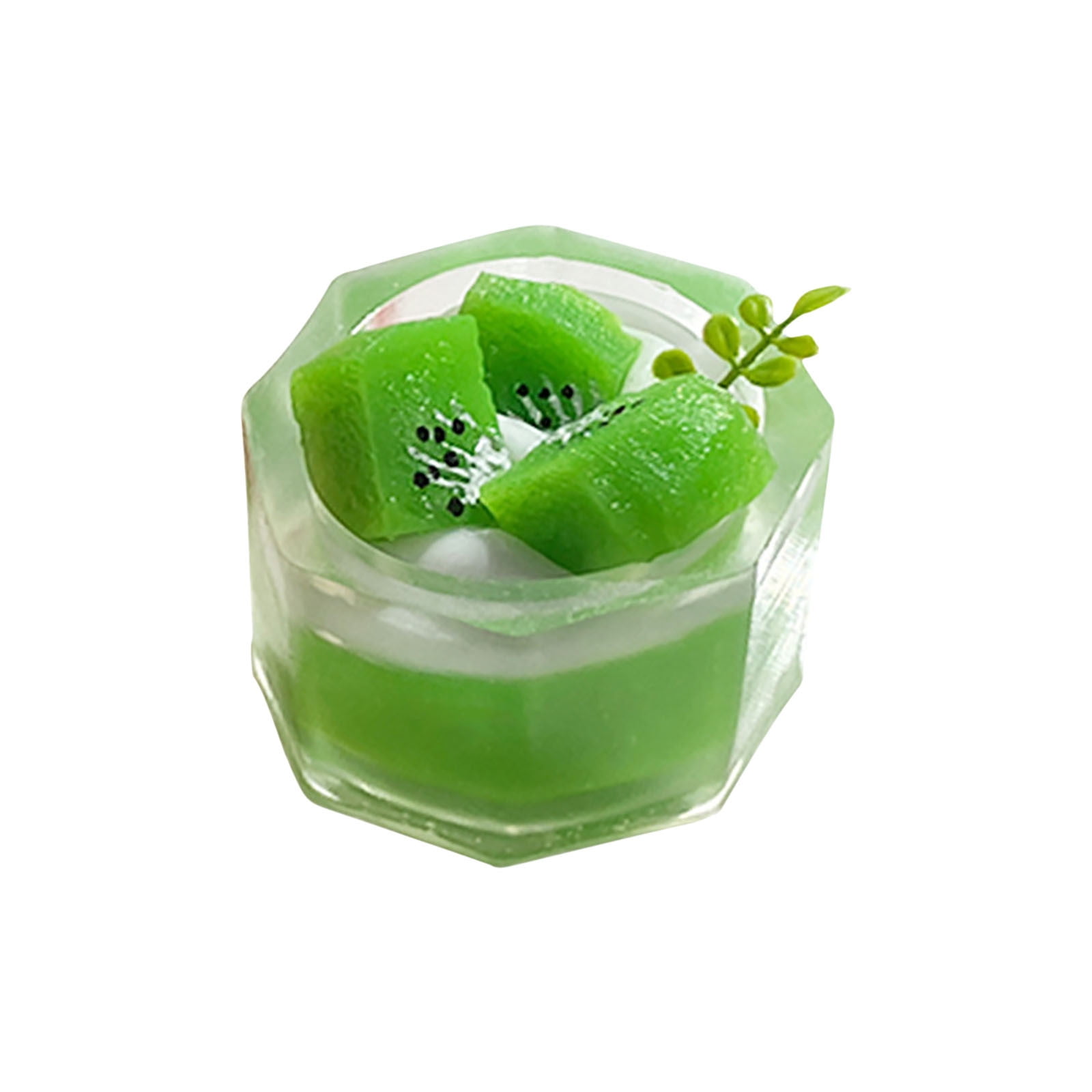 CREATITOY Realistic Transparent Glass-Like Cup Slow Rising Squishy Toy ...