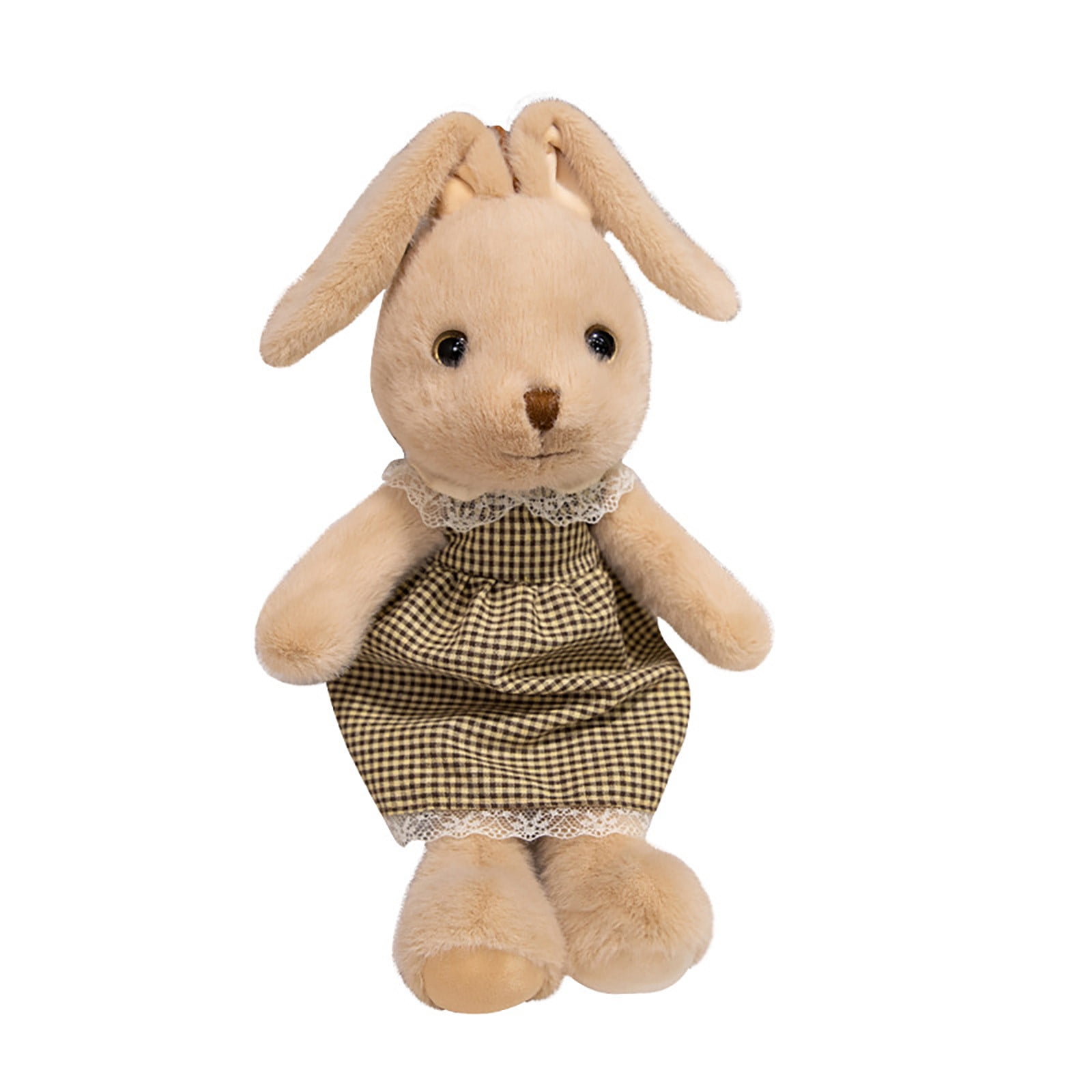 CREATITOY Simulation Long-Eared Rabbit Plush Toy Doll for Girls - Soft ...