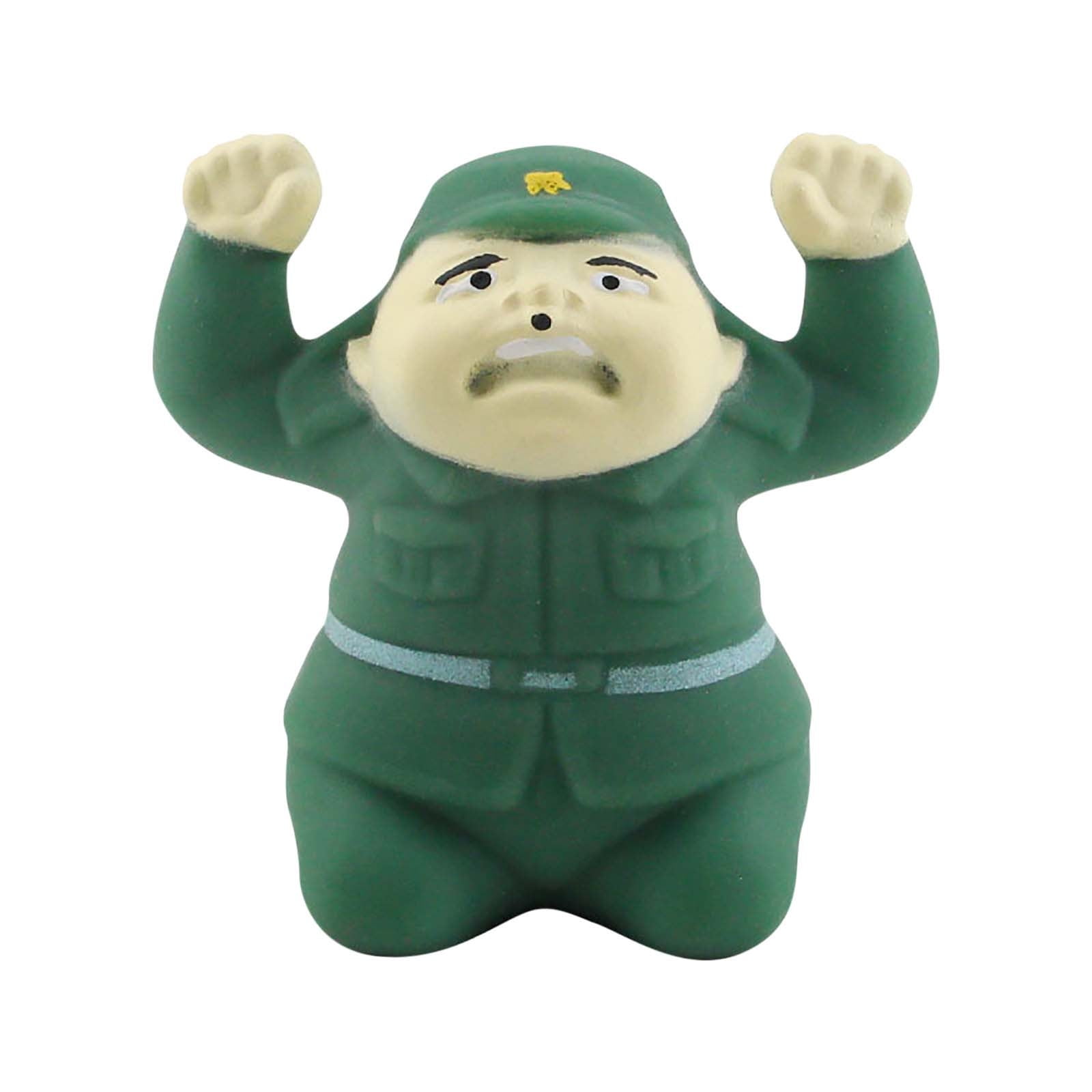 CREATITOY Slow-Bounce Stress Relief Squeeze Toy with Fun Face Design ...