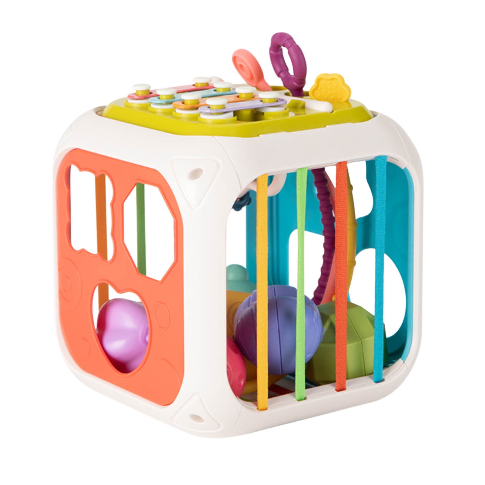 CREATITOY Stacking Shape Cognitive Early Education Toy - Brain Training ...