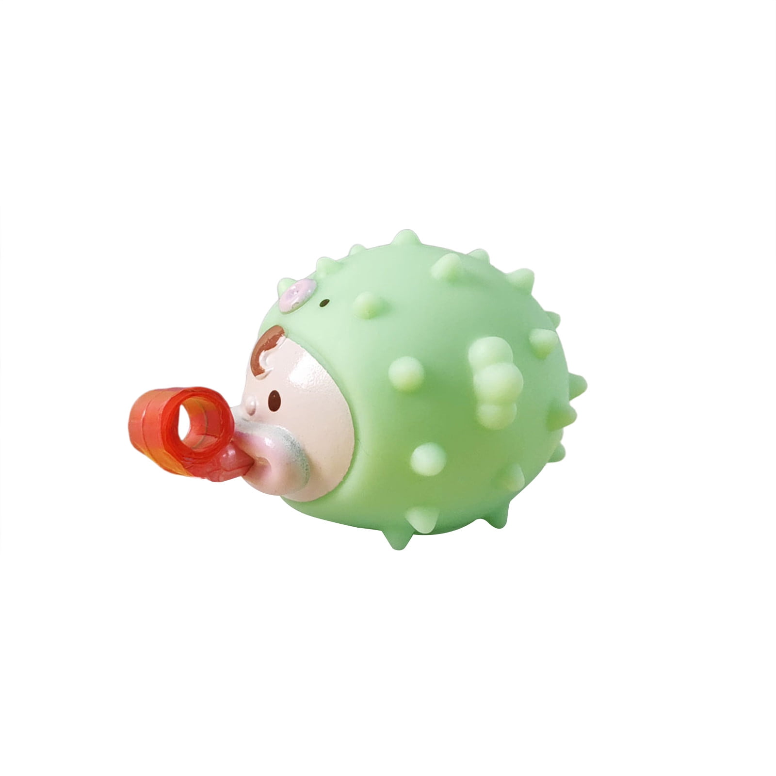 CREATITOY Stress-Relieving Curling Tongue Pufferfish Squeeze Toy with ...