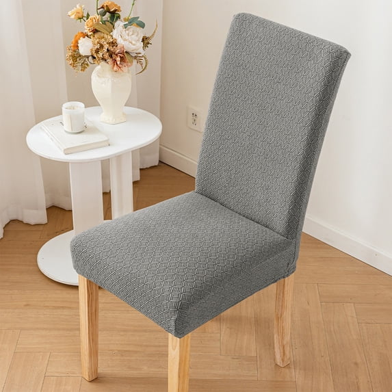 CREATITOY Stretch Dining Chair Slipcover Full Wrap Seat & Back ...