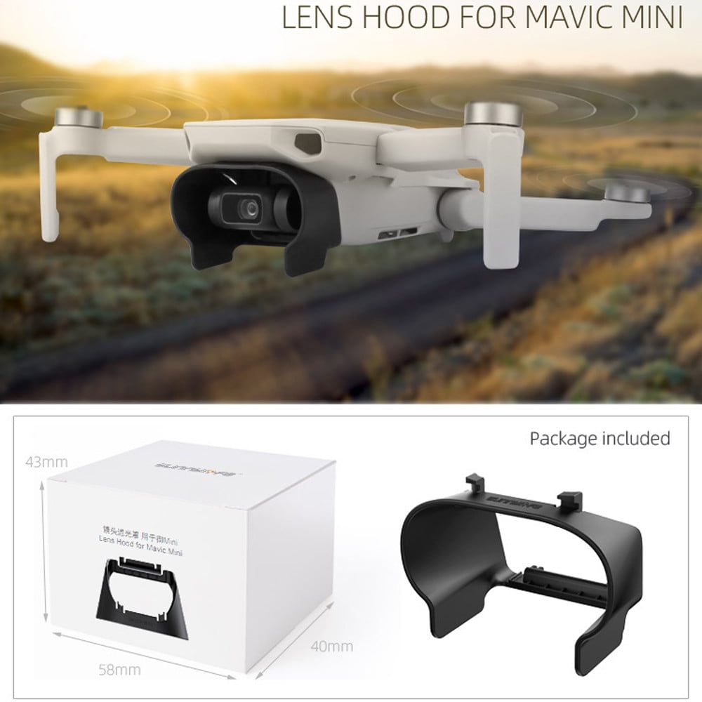 CREATITOY Sunnylife Mavic Mini Lens Hood Protective Cap - Anti-Glare ...