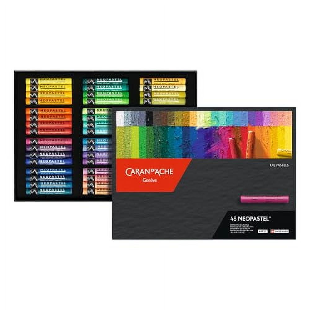 CREATIVE ART MATERIALS Caran D'ache Neopastel Oil Pastels Set/48 (7400. ...