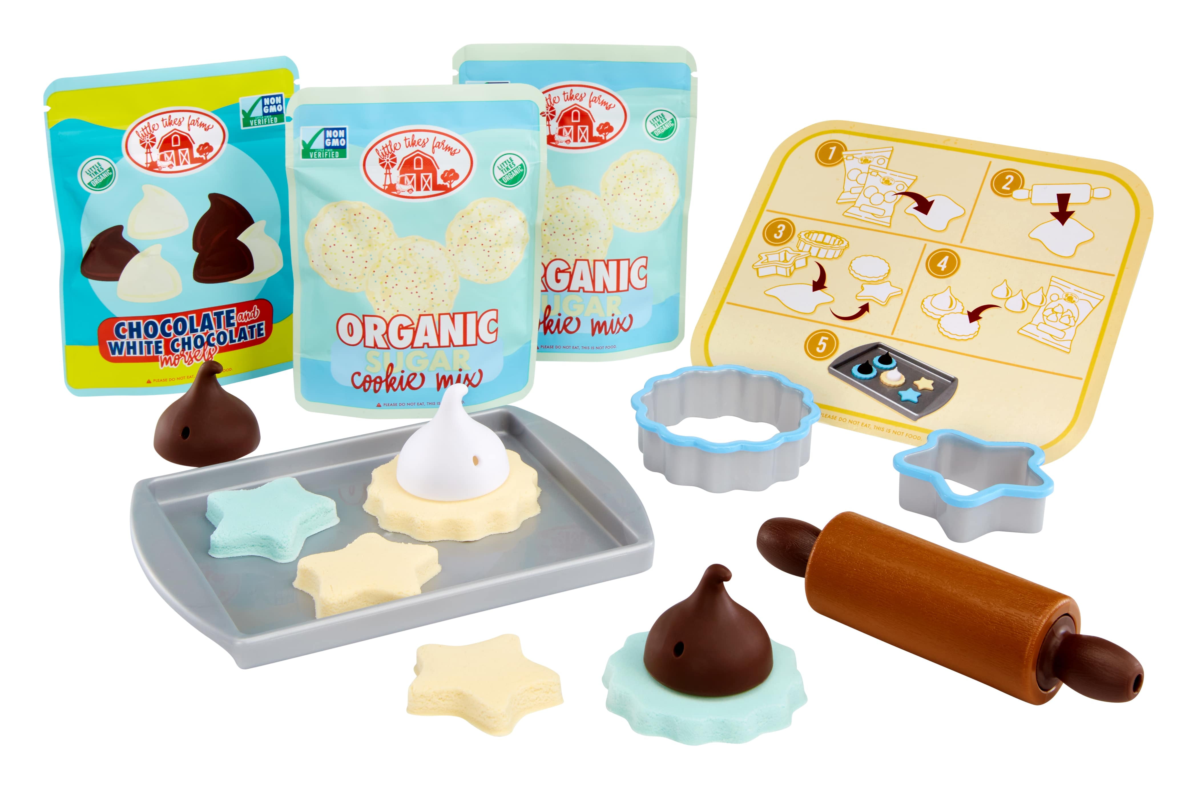Little Tikes Creative Chefs Cookie Kit with Make-It Mix Play Sand, 11 ...