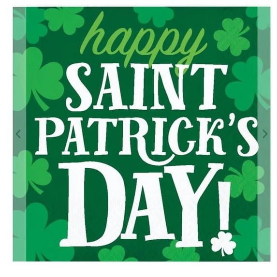 CREATIVE CONVERTING: St Patricks Beverage Napkin, 16 ea - Walmart.com