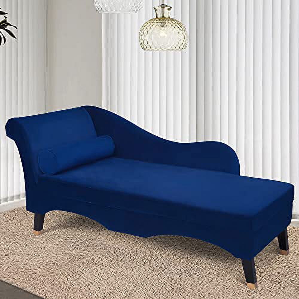 CREATIVE HOBBIES Velvet Chaise Lounge Chair,Modern Tufted Button Lounge ...