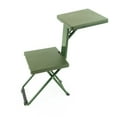 CREATIVE OUTDOOR Multi Functional Folding & Durable Step Stool, Green ...