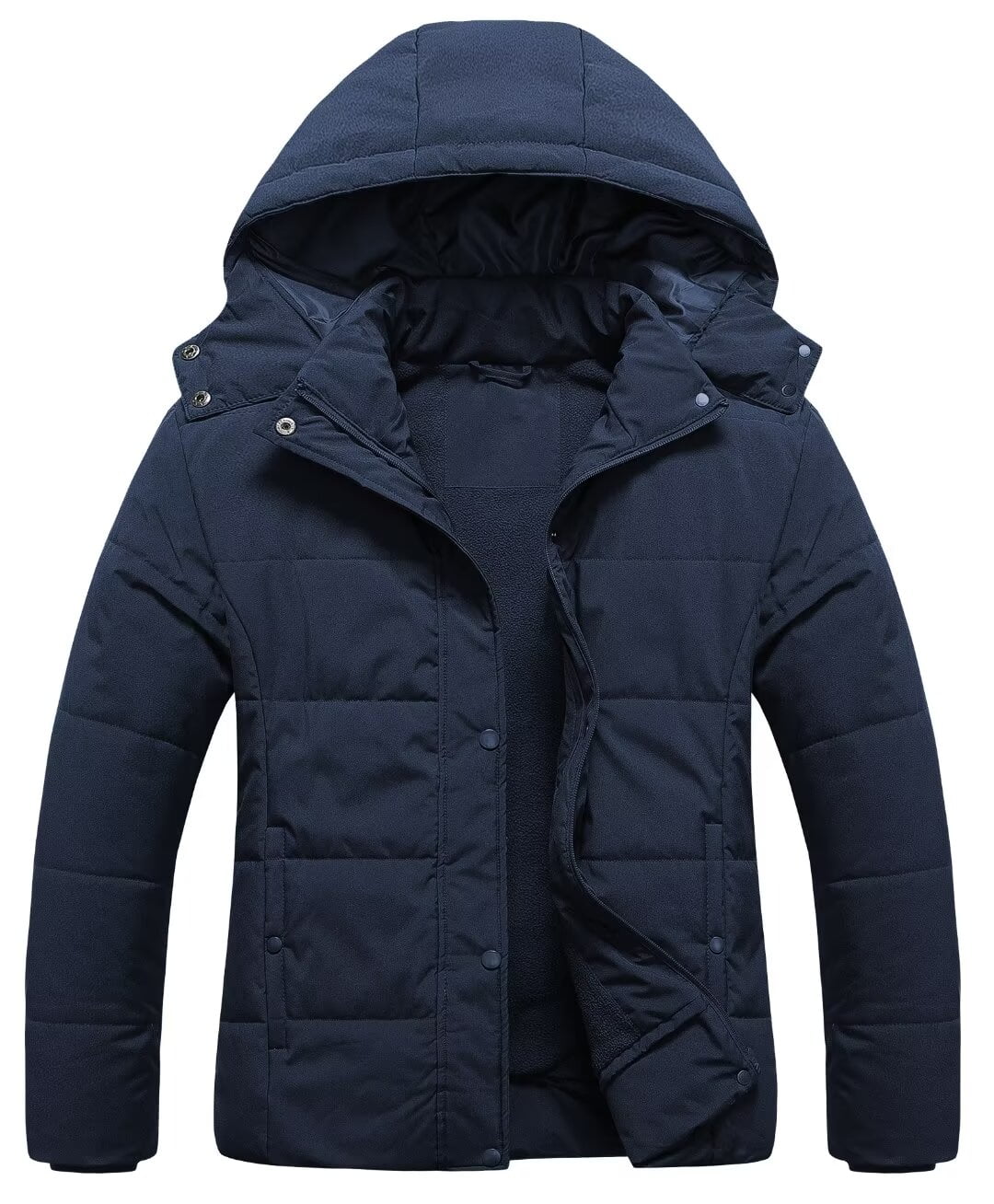 Chrisuno Women's Plus Size Winter Coat Water-Resistant Puffer Jacket ...