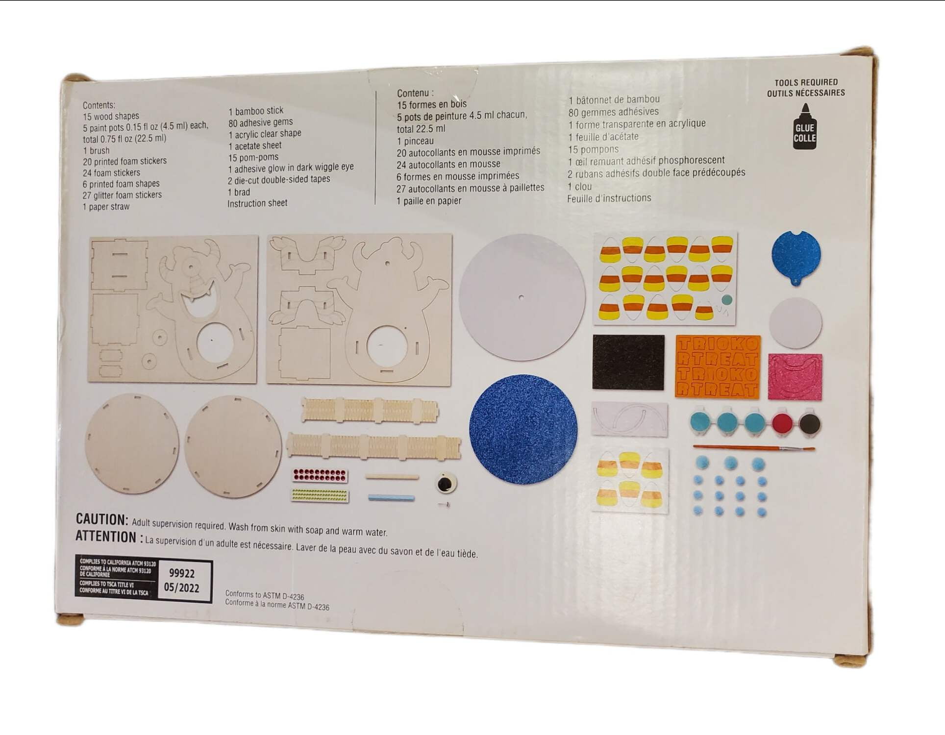 CREATOLOGY 3D CRAFT KIT COLOR YOUR WAY 3D FIGURE - Walmart.com