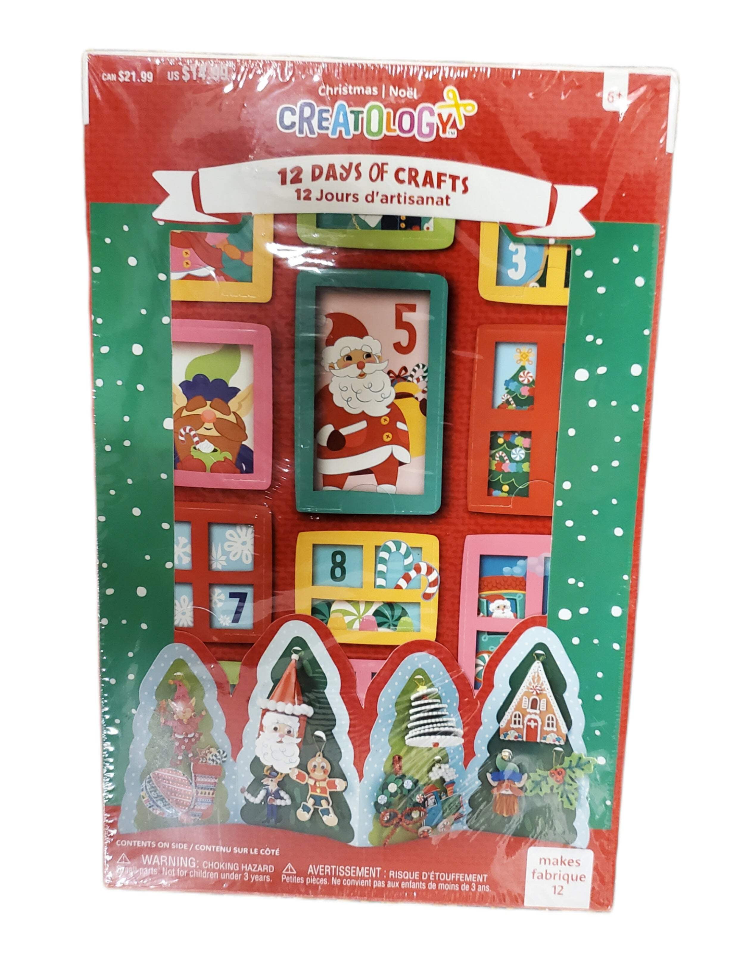 Creatology 12 Days of Christmas 3D Craft Kit - Walmart.com