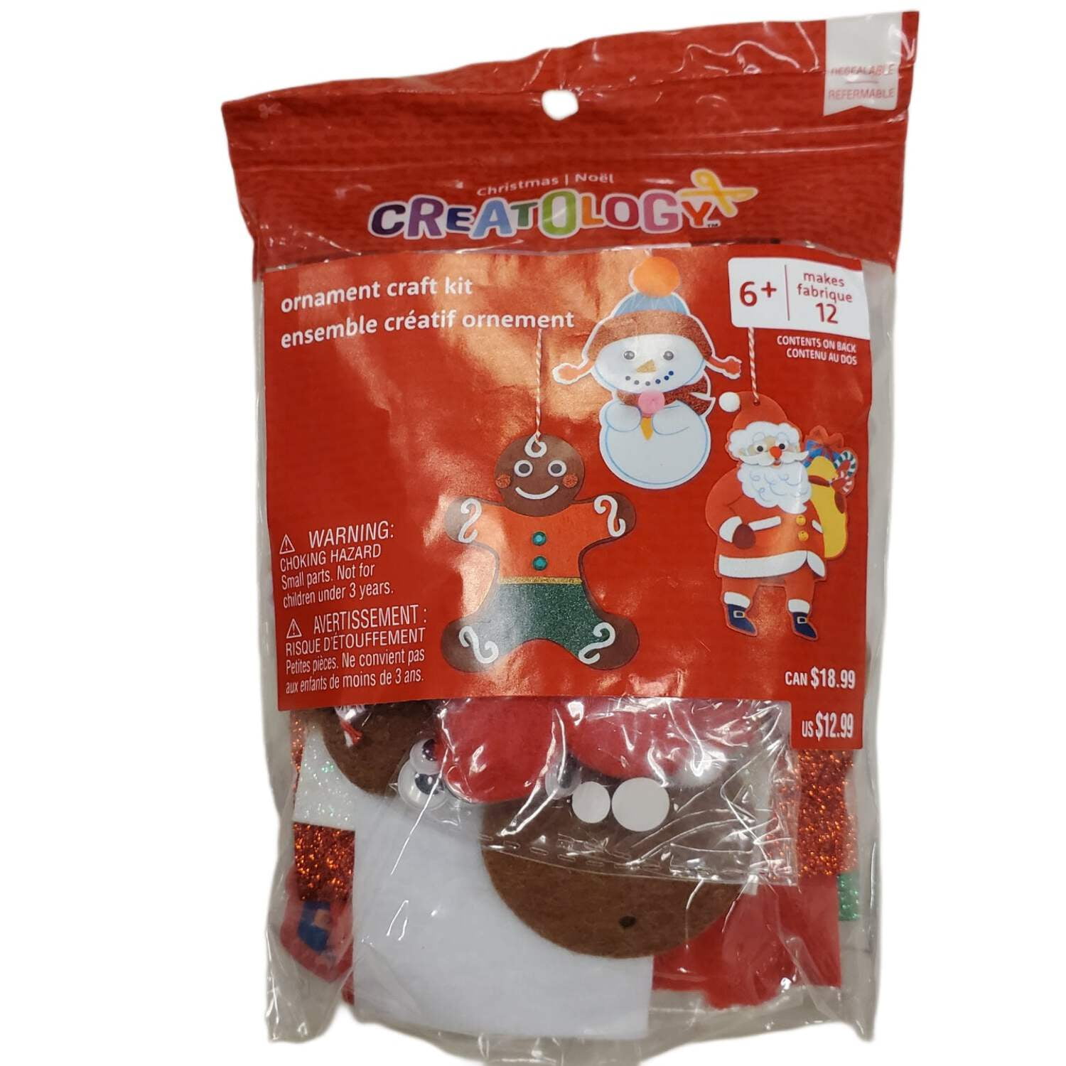 Creatology Christmas Ornament Craft Kit - Walmart.com