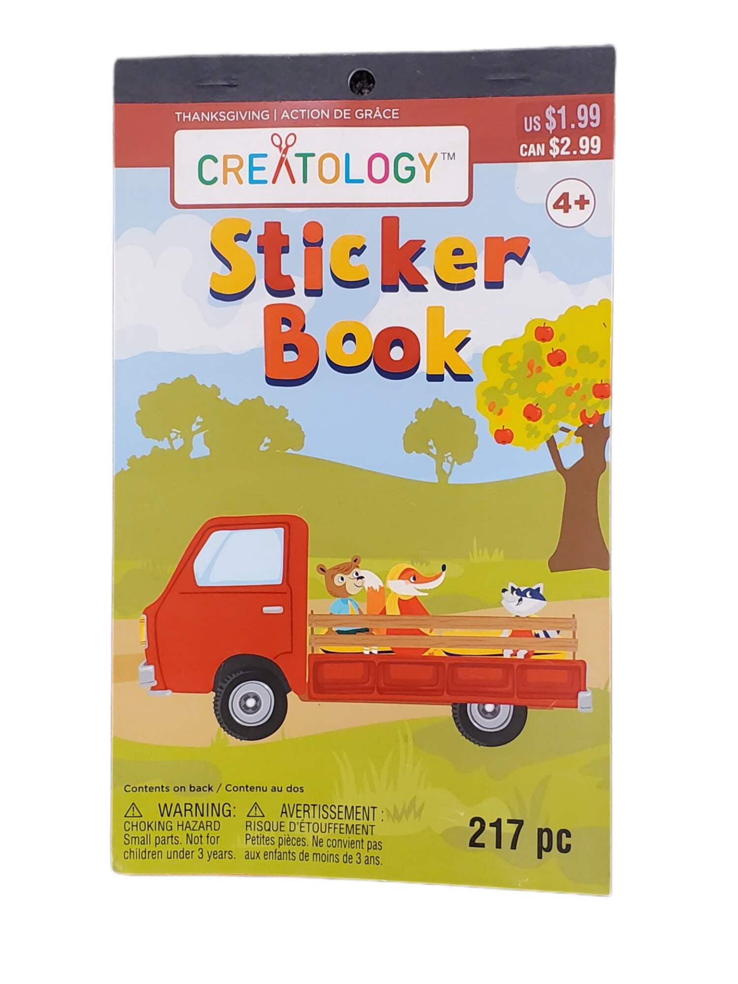 Creatology Thanksgiving Fall 217pc Sticker Book - Walmart.com