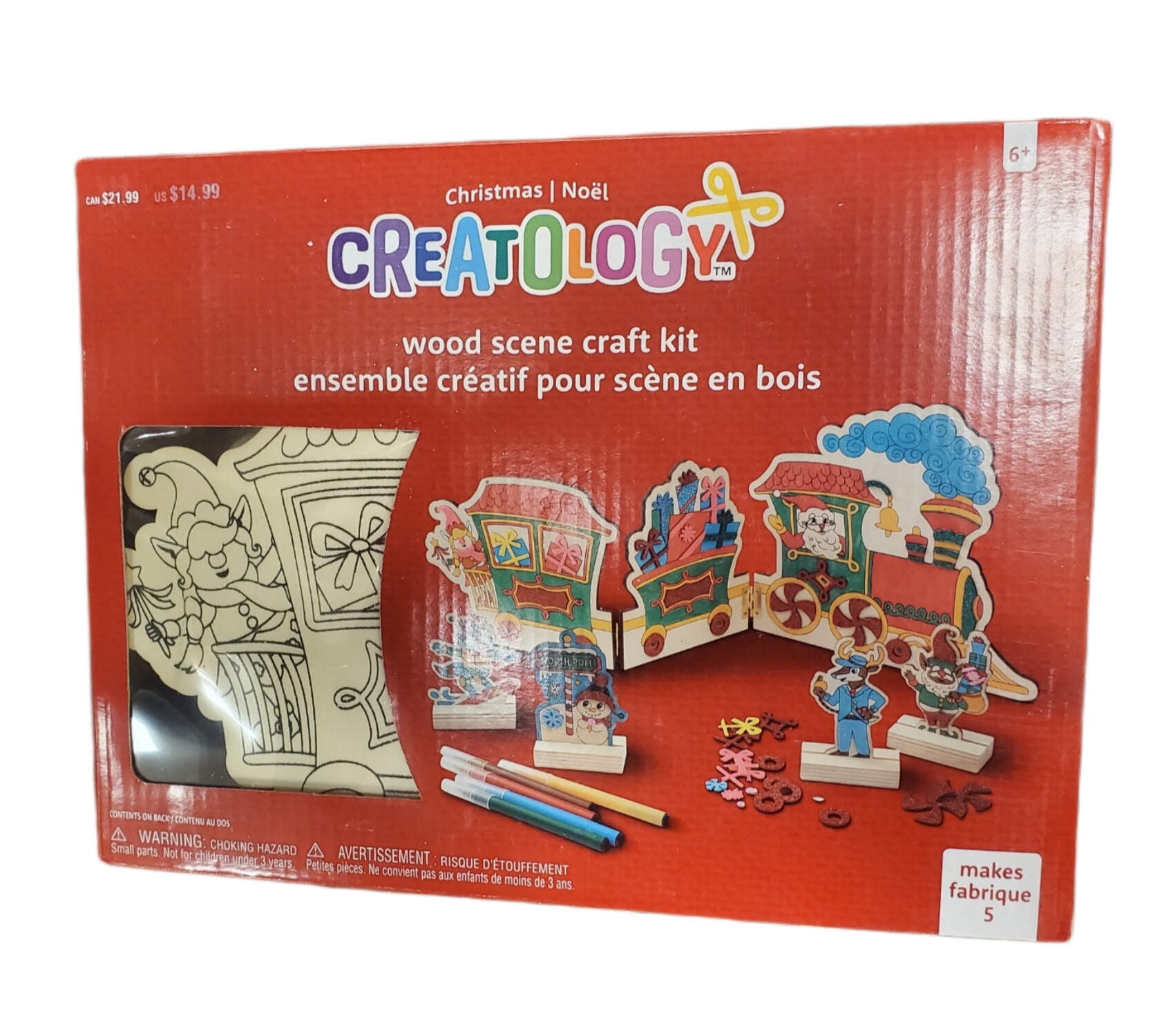 Creatology Wood Scene Craft Kit for 5 - Walmart.com