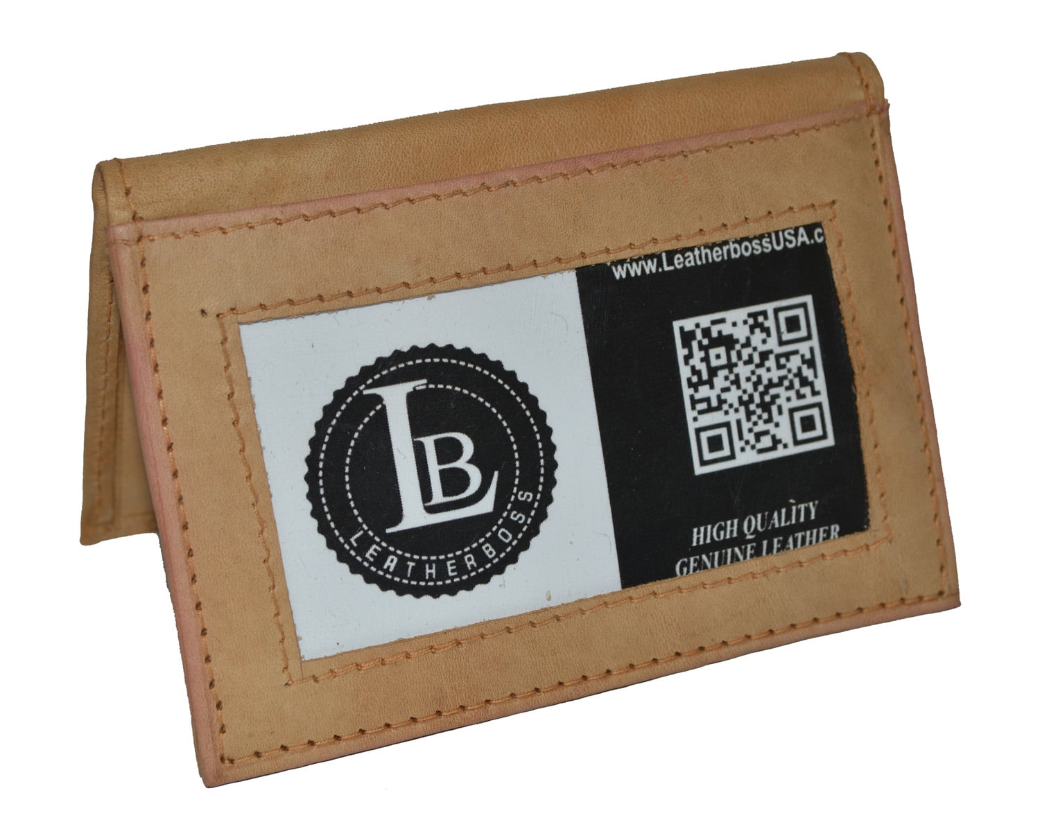 CREDIT CARD OUTSIDE ID HOLDER WALLET By Leatherboss - Walmart.com