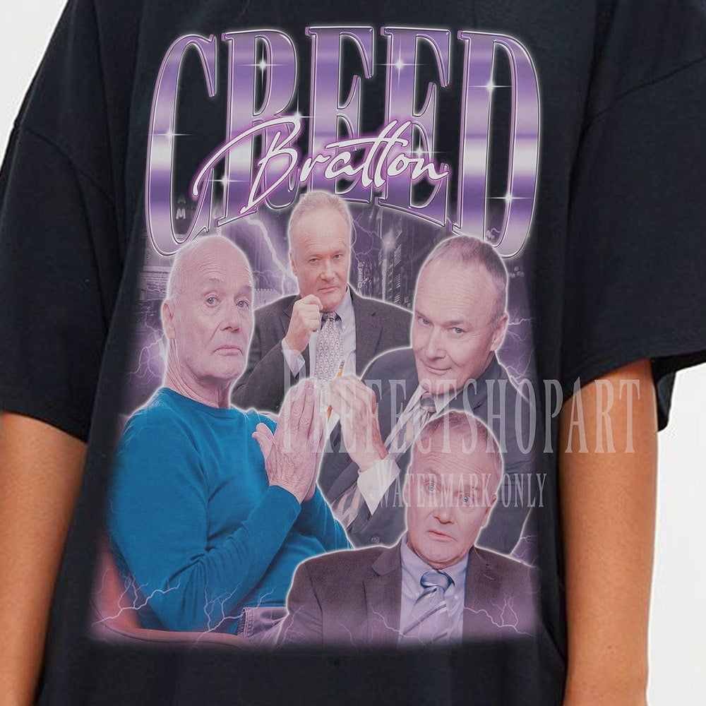 CREED BRATTON Shirt, Creed Bratton Bootleg T-Shirt, Creed Bratton Grass ...