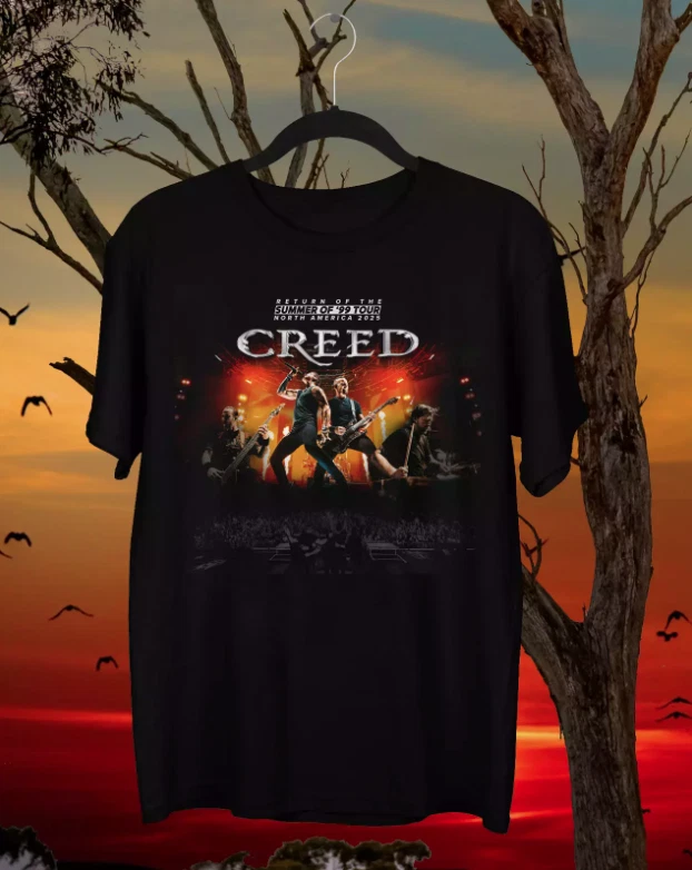CREEED Band Summer of '99 Tour 2025 Tour For fans men women - Walmart.com