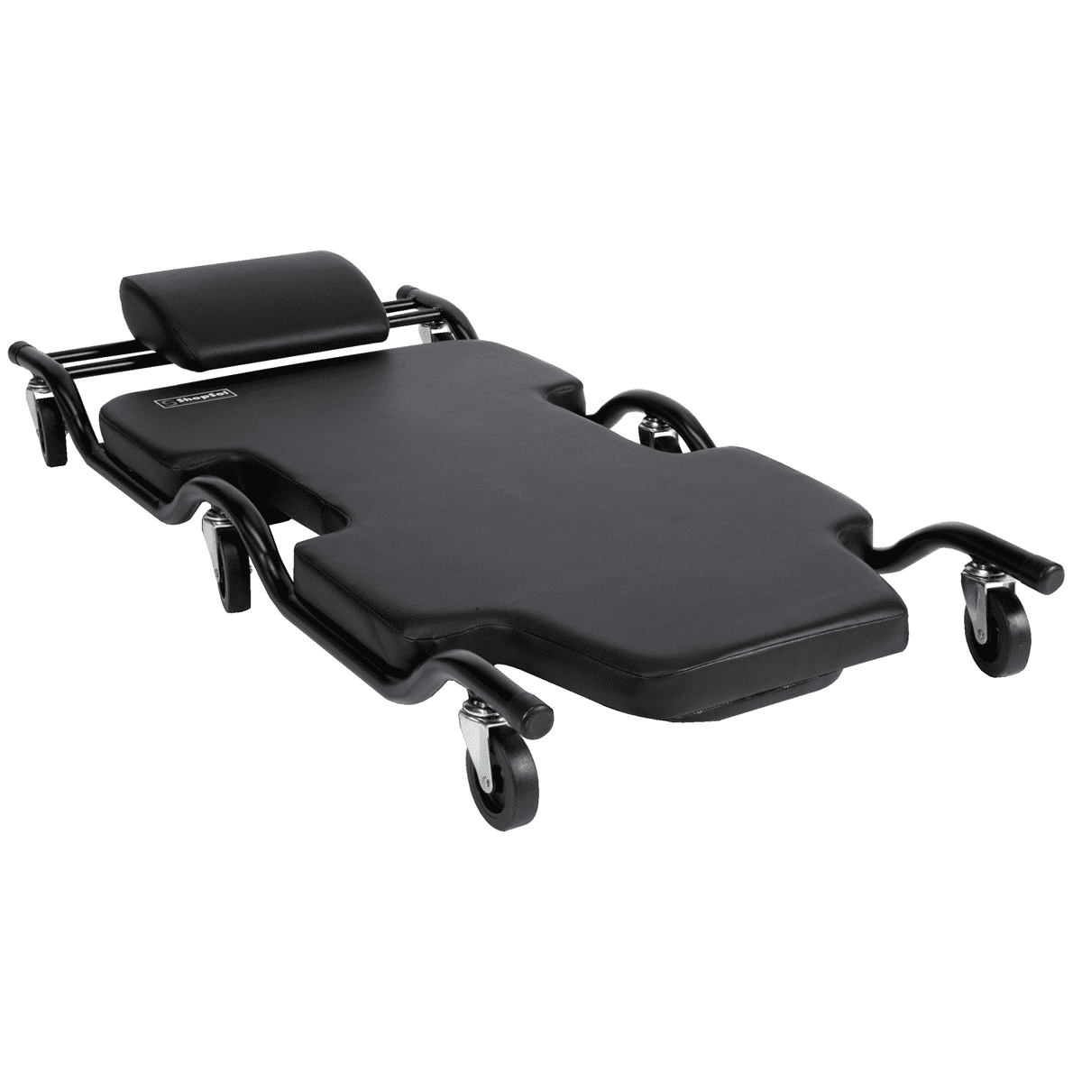 ShopSol Heavy Duty Automotive Creeper, 500 lb, 20 in Wide, 6 Wheels ...