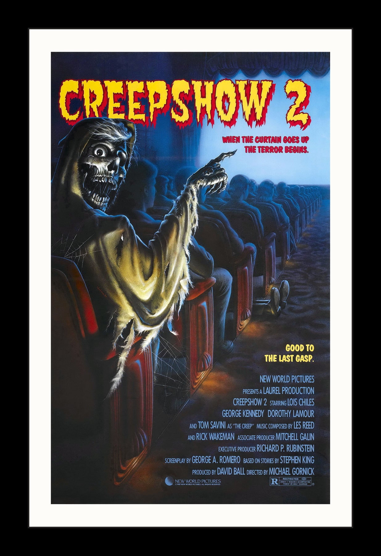CREEPSHOW 2 - 11x17 Framed Movie Poster - Walmart.com