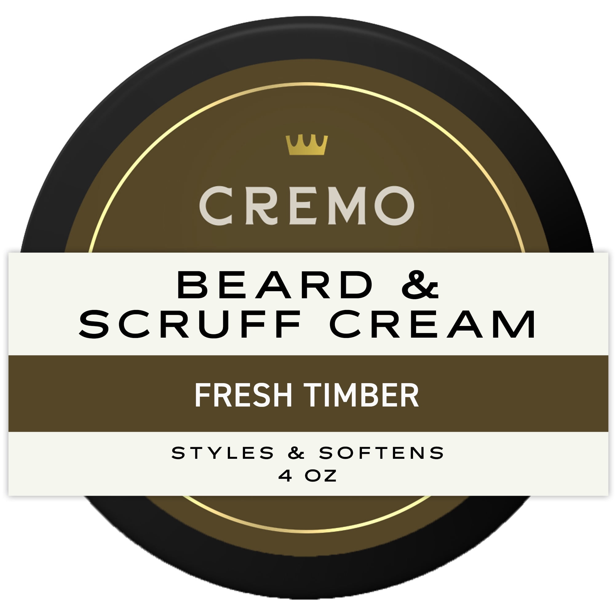 Cremo Beard & Scruff Cream, Fresh Timber Scent, 4 oz - Walmart.com