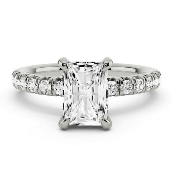 CRESTIN Jewel 1.8 Ct Excellent Radiant Cut Solitaire Engagement Ring ...