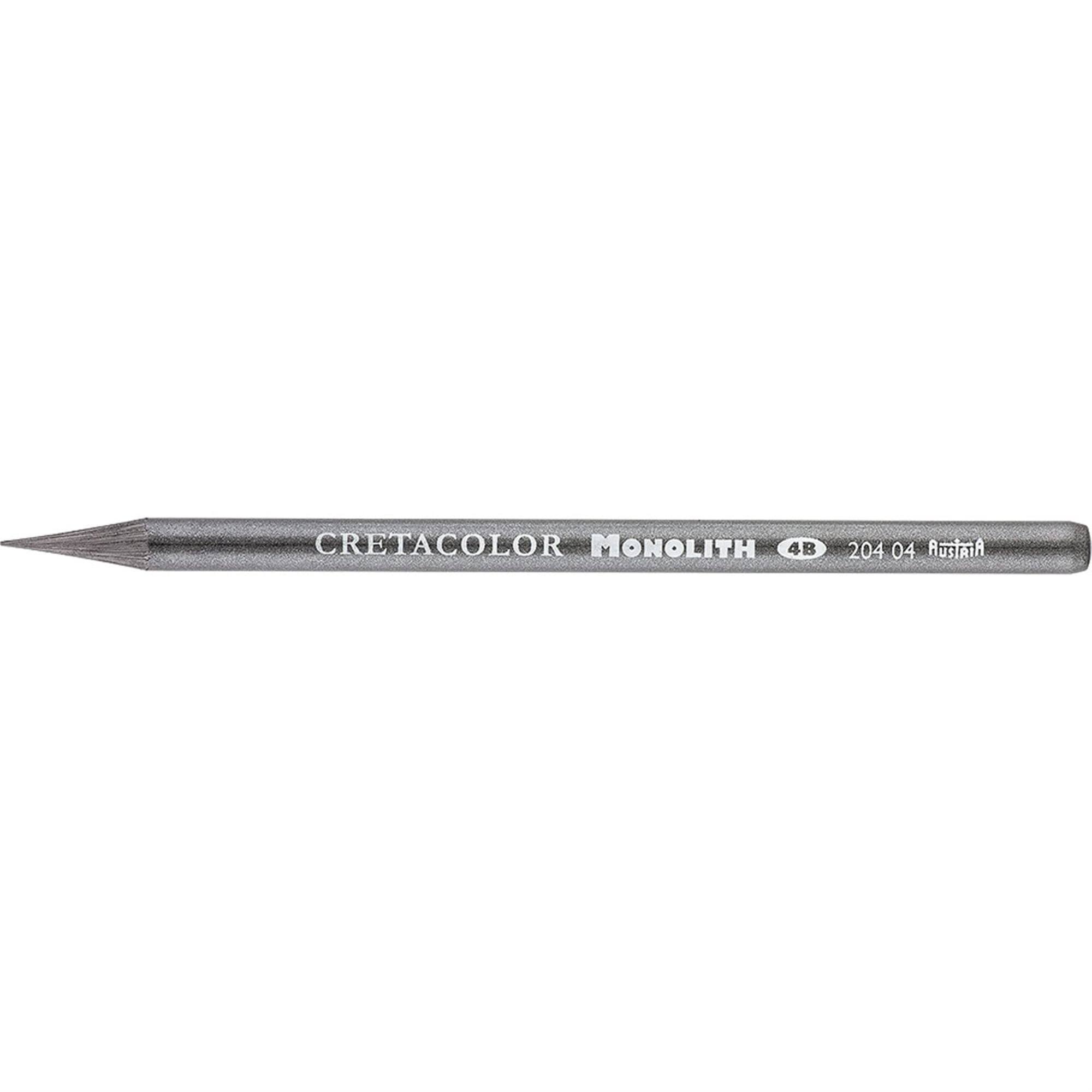 Cretacolor Monolith Woodless Graphite Pencil, 4B - Walmart.com