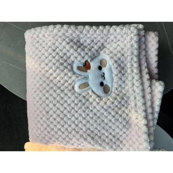 CREVENT 30''X40'' Cute Cozy Fluffy Warm Baby Blanket for Girls Infants ...