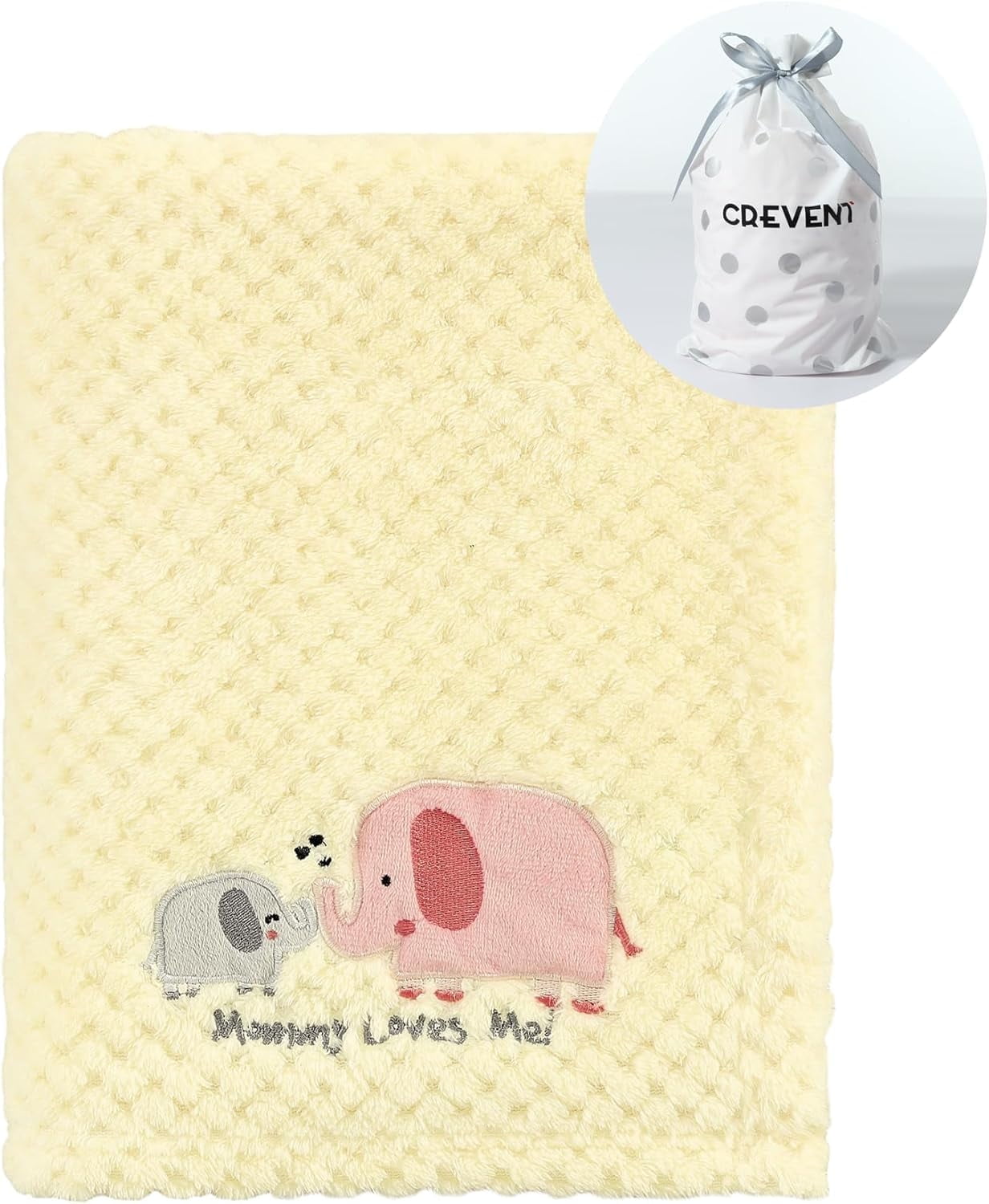 CREVENT 30''X40'' Cute Warm Baby Blanket for Girls Infants Toddlers ...