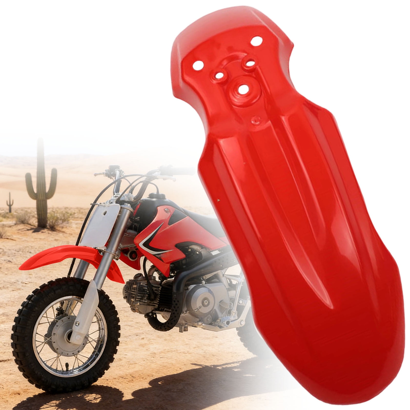 CRF50 Front Fender, Direct Replacement High Impact Plastic Mud Guard ...