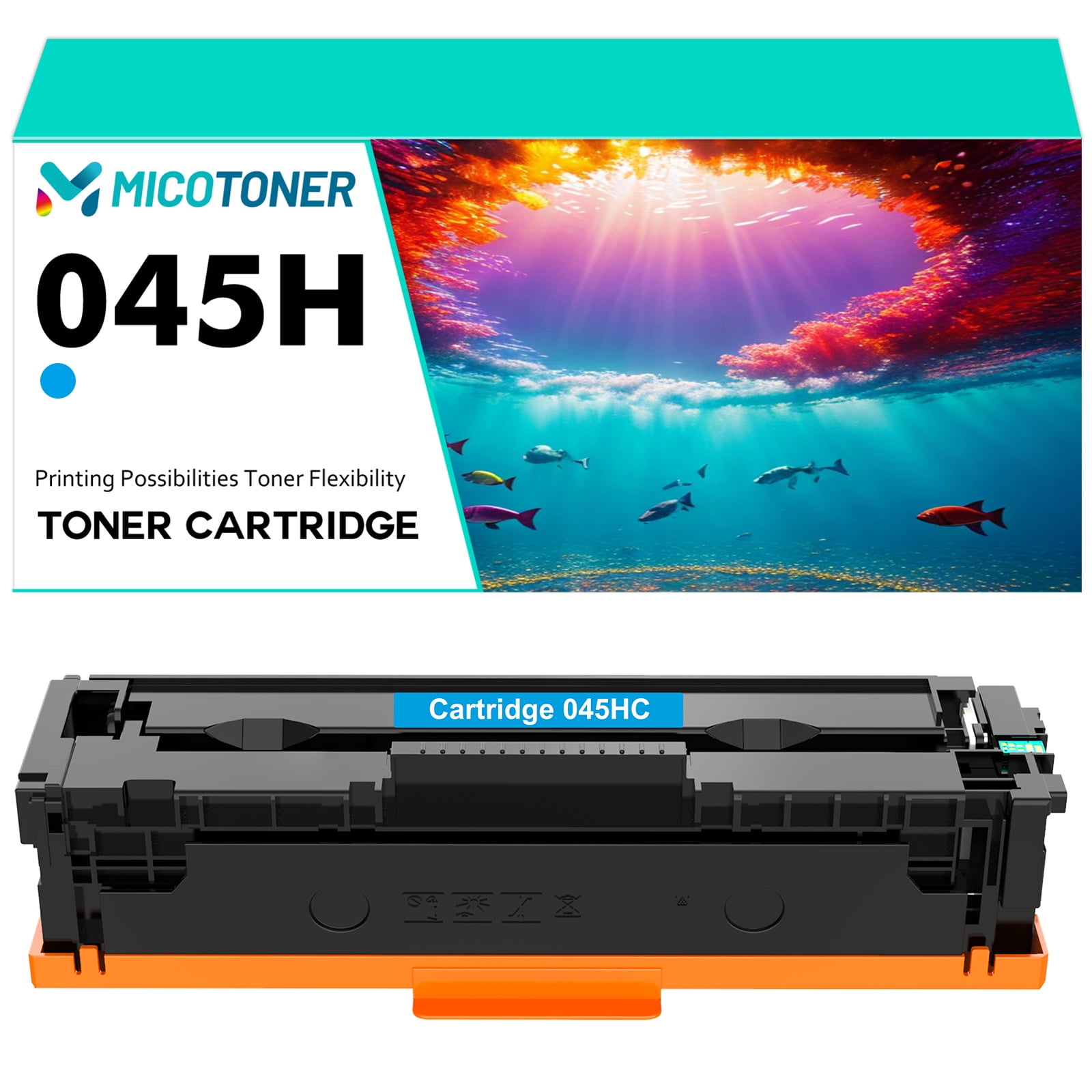 CRG 045 045H Compatible 045 045H Toner Cartridge Replacement for Canon ...